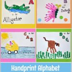 Handprint Alphabet Crafts Archives - Fun Handprint Art